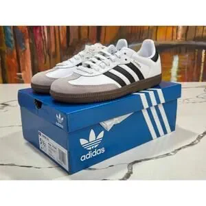adidas | Shoes | Adidas Samba Og White Black Gum Size 5 55 Womens B7586 ...